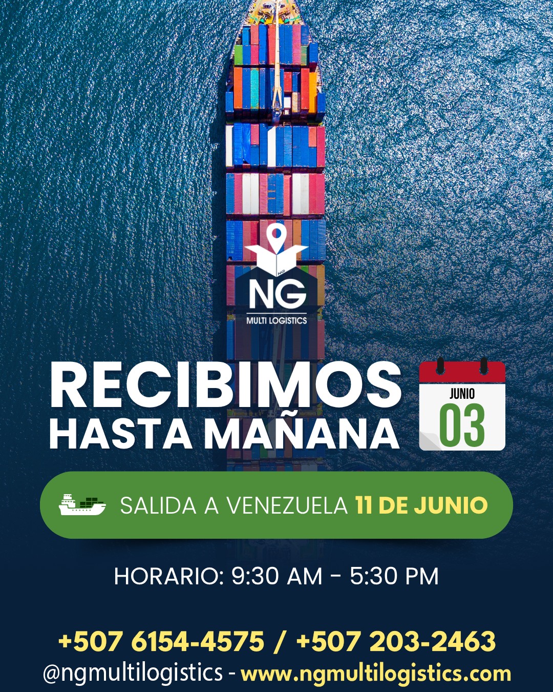 Envíos a Venezuela desde Panamá | NG Multi Logistic